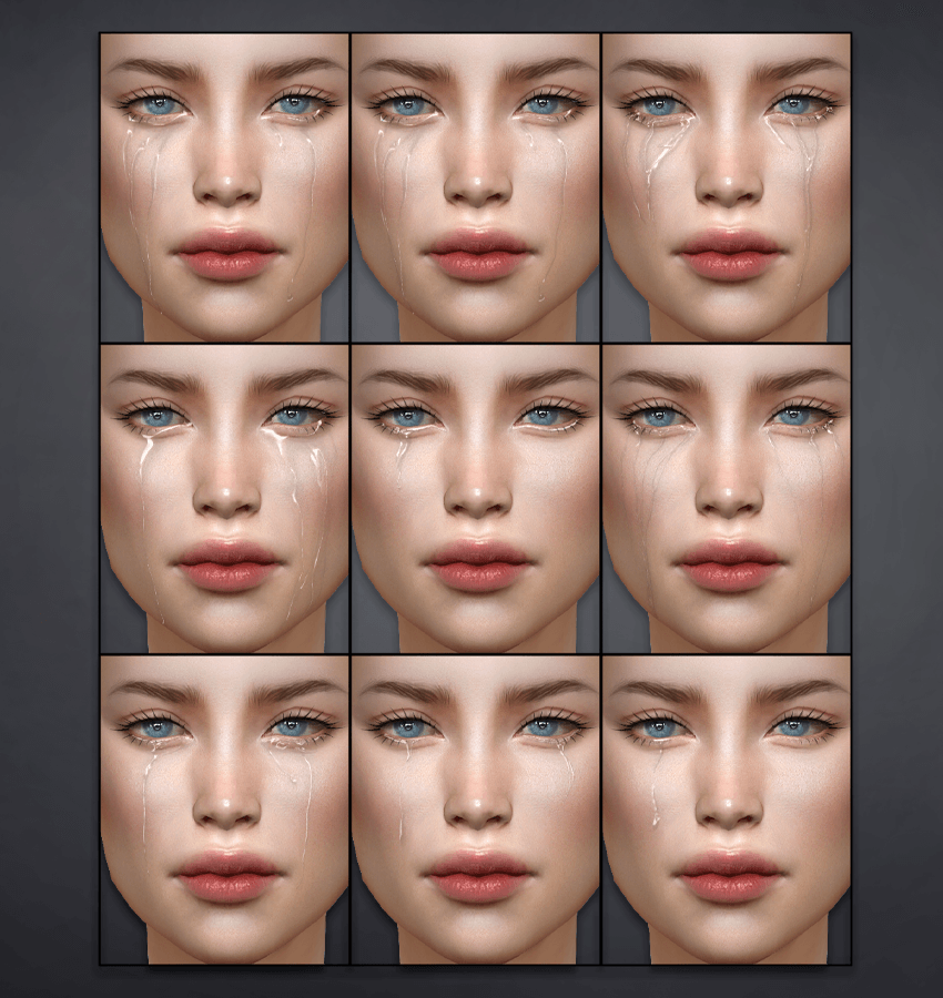 Tears - The Sims 4 Create a Sim - CurseForge