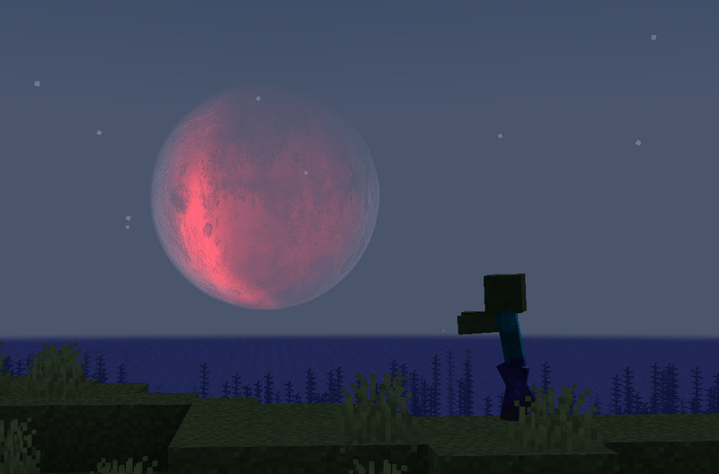 Moon - Tsukuyomi [NARUTO THEME] Minecraft Texture Pack