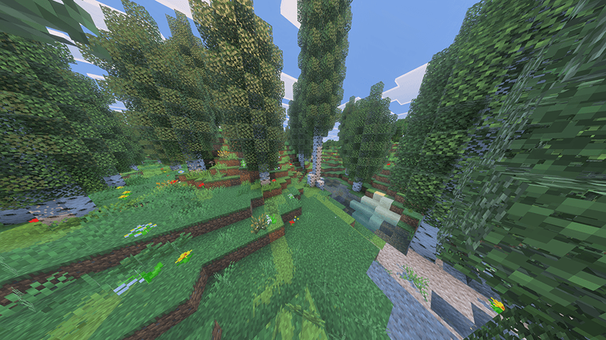 VANILLA TO THE EXTREME 🌲 | BIOMES v1.0 | - Minecraft Bedrock Addons ...