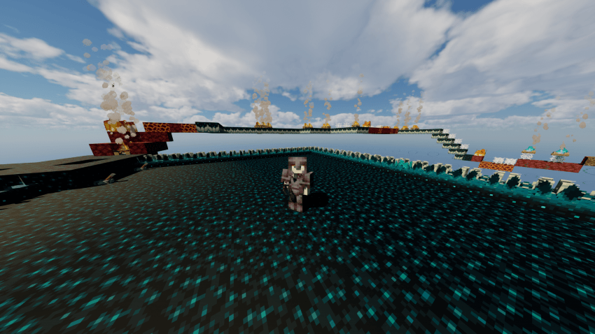 Warden Run Minecraft Map