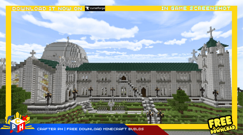 White Cathedral - Free Creative Map #1 - Minecraft Bedrock Maps - CurseForge