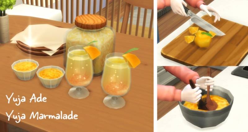 Yuja Ade and jam by ONI Spanish translation - The Sims 4 Translations ...