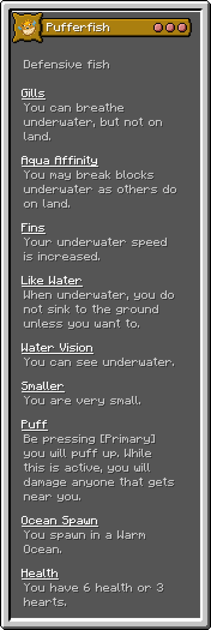 Origins from Minecraft Mobs - Minecraft Mods - CurseForge