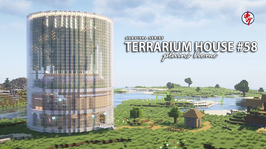 Survival Terrarium House #58 (Achievements On) Minecraft Map