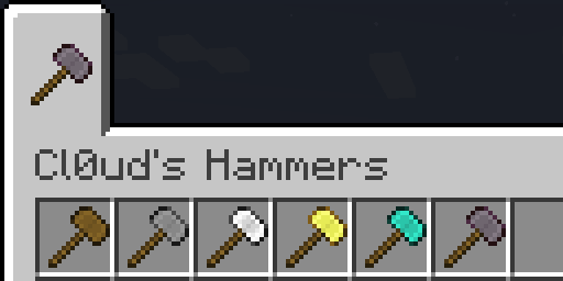 Install Cl0ud's Hammers - Minecraft Mods & Modpacks - CurseForge