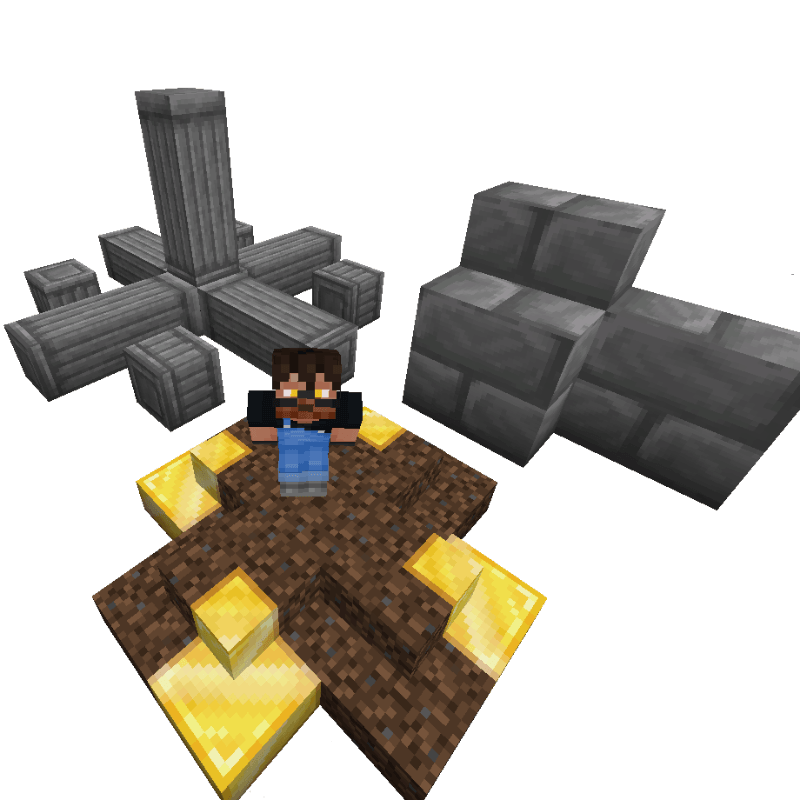 NXCustomBlocks - Stairs, Slabs, Columns, Big block - Minecraft Bedrock ...