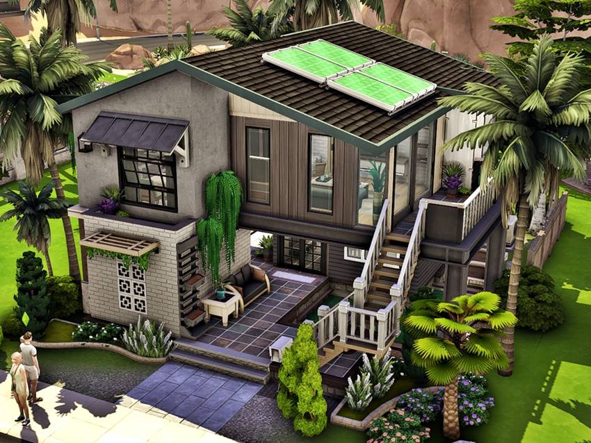 Oasis Cozy Home 2 - The Sims 4 Rooms / Lots - CurseForge