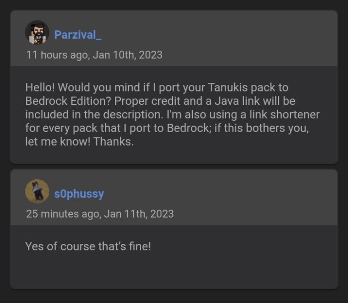 Tanukis! (Red Panda) - Minecraft Bedrock Texture Packs - CurseForge