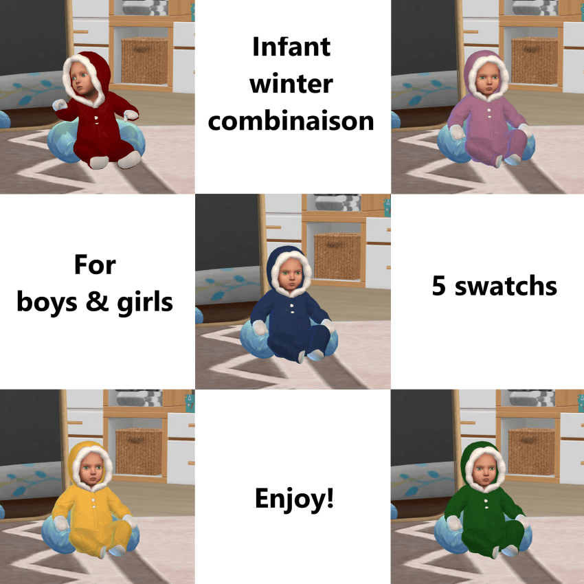 Infant WINTER COMBI - The Sims 4 Create a Sim - CurseForge