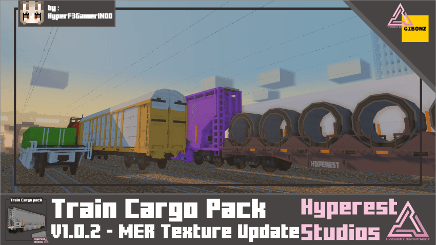 Train Cargo Pack | v1.0.2 MER Texture Update Minecraft Data Pack