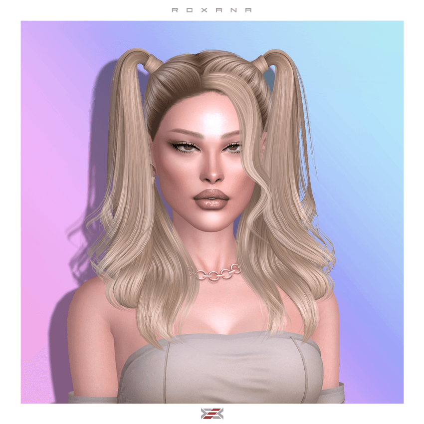 LEXEL - Roxana (hairstyle) - The Sims 4 Create a Sim - CurseForge