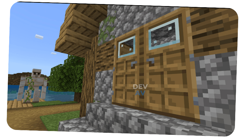 Glass Doors - Minecraft Bedrock Texture Packs - CurseForge