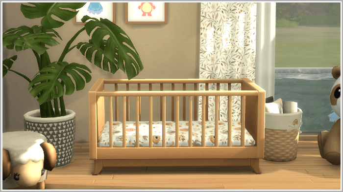 Cute Monsters Nursery Crib - The Sims 4 Build / Buy - CurseForge