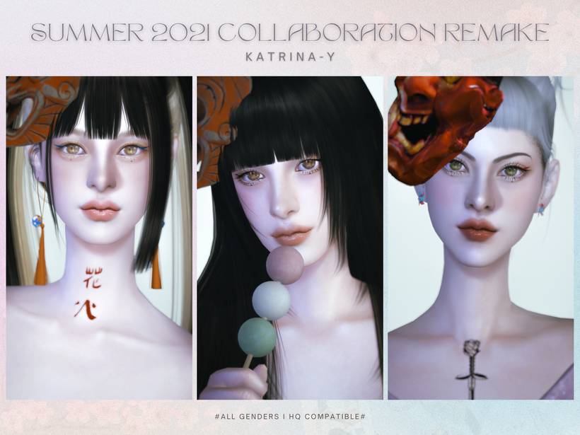 [DKZ]Summer 2021 collaboration_remake - The Sims 4 Create a Sim ...