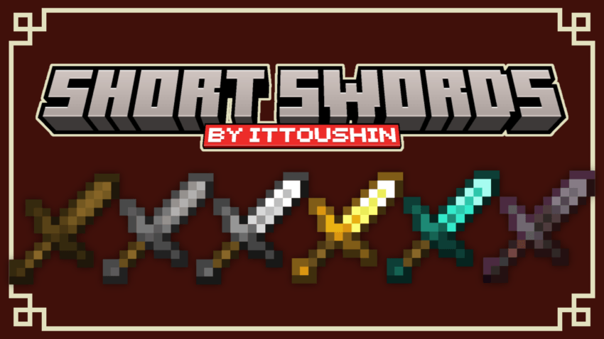 Simple Short Swords - Minecraft Bedrock Texture Packs - CurseForge