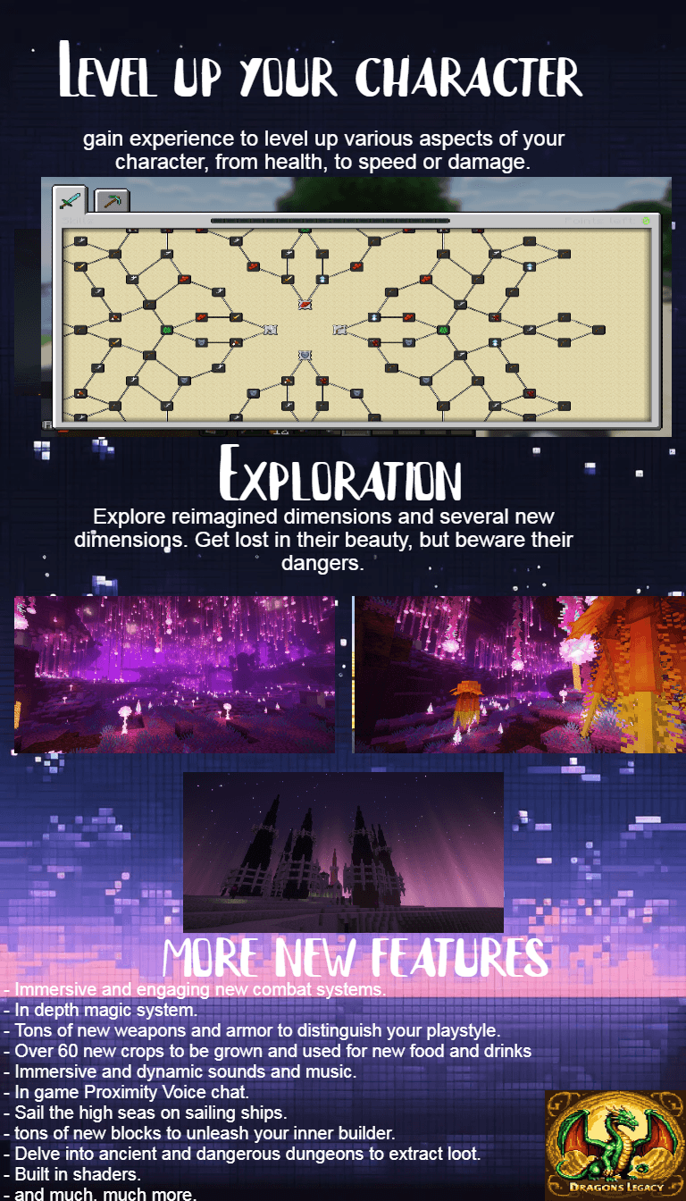 Dragon's Legacy RPG - Minecraft Modpacks - CurseForge