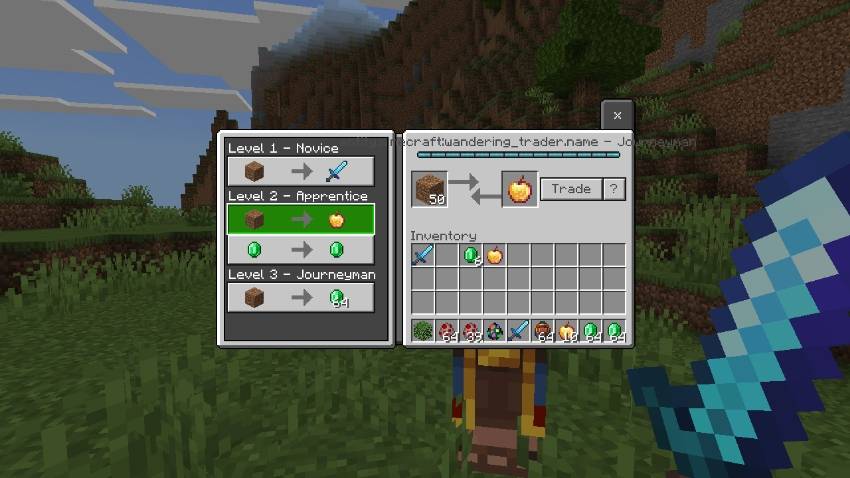 WANDERING TRADER'S CUSTOM TRADES [V1]! - Minecraft Bedrock Addons - CurseForge
