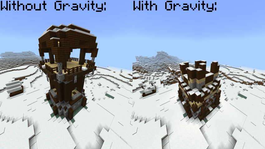 Block Gravity - Minecraft Bedrock Addons - CurseForge