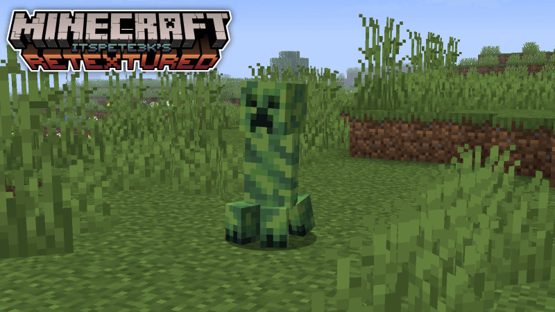 Creeper Retextured (itspete3k's Retextured) - Minecraft Resource Packs - CurseForge