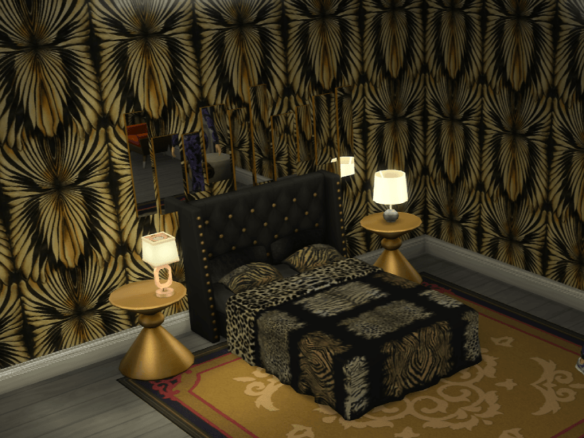 Racy Color Style Set (Double Bed) - The Sims 4 Build / Buy - CurseForge