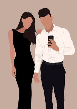 Faceless couple painting - The Sims 4 Build / Buy - CurseForge