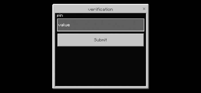 Two factor authentication system for multiplayer worlds - Minecraft Bedrock Scripts - CurseForge
