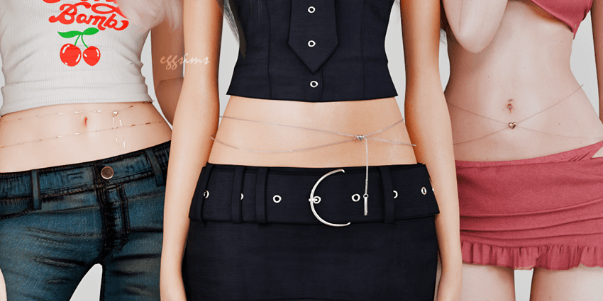 [EGGSIMS] waist chain 05 - The Sims 4 Create a Sim - CurseForge