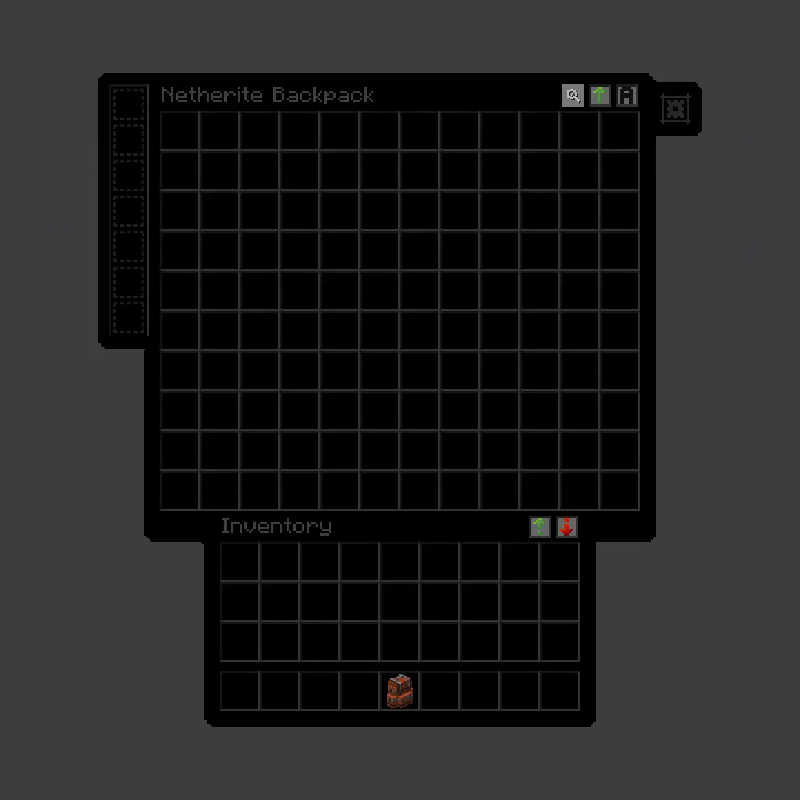 True Dark UI Sophisticated Backpacks - Minecraft Resource Packs ...