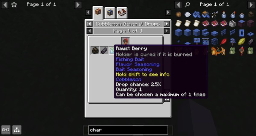 Cobblemon EMI - Minecraft Mods - CurseForge