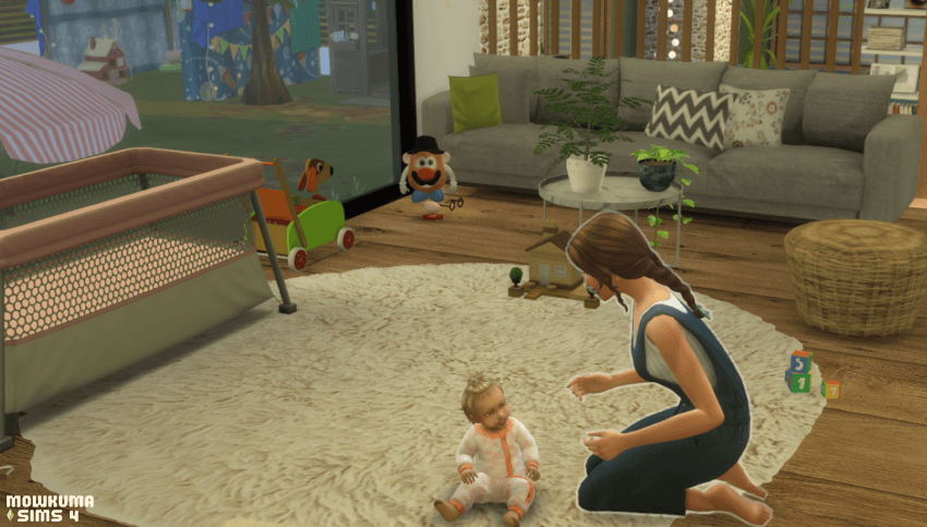 Infant mother loading screen / Fond d’écran - The Sims 4 Mods - CurseForge