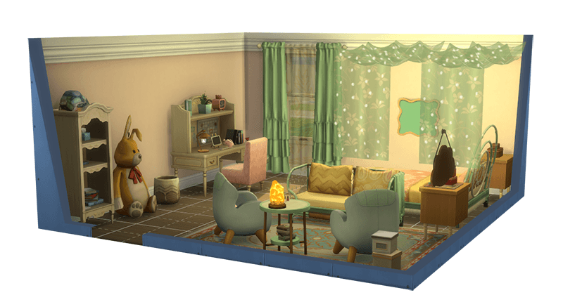 Parakeet Teen's Bedroom - The Sims 4 Rooms / Lots - CurseForge