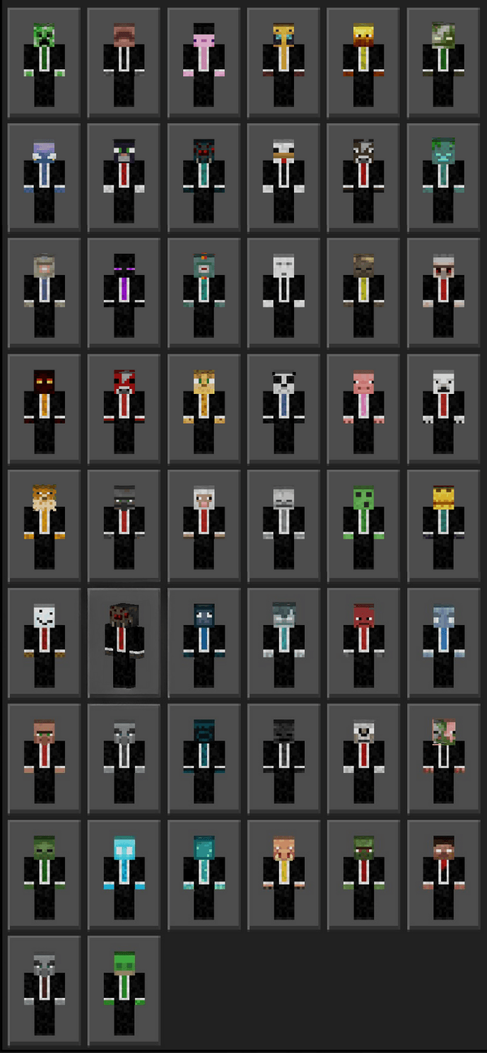 Spy Mobs - Minecraft Bedrock Skins - CurseForge