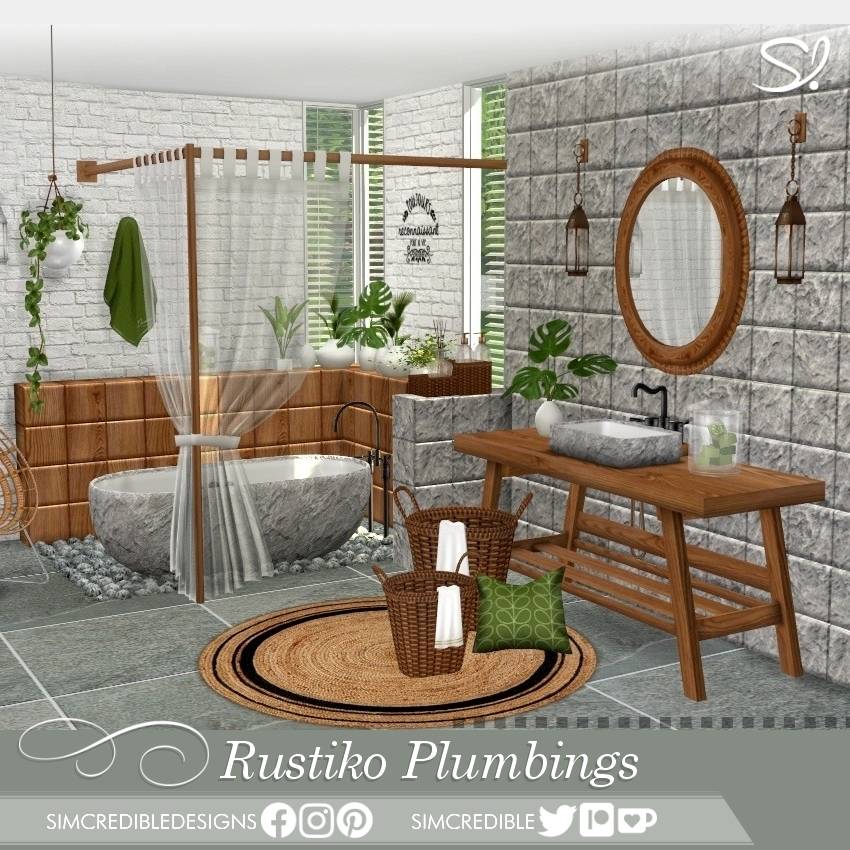 Rustiko Plumbing 🛀 - The Sims 4 Build / Buy - CurseForge