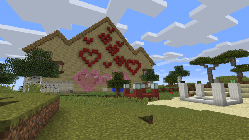 GamingWithJen Giant House (Accurate Recreation) Minecraft Map