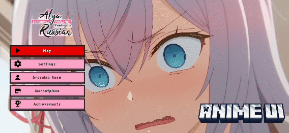 Alya Ui ( Anime Girl Animated Ui ) - Minecraft Bedrock Texture Packs ...