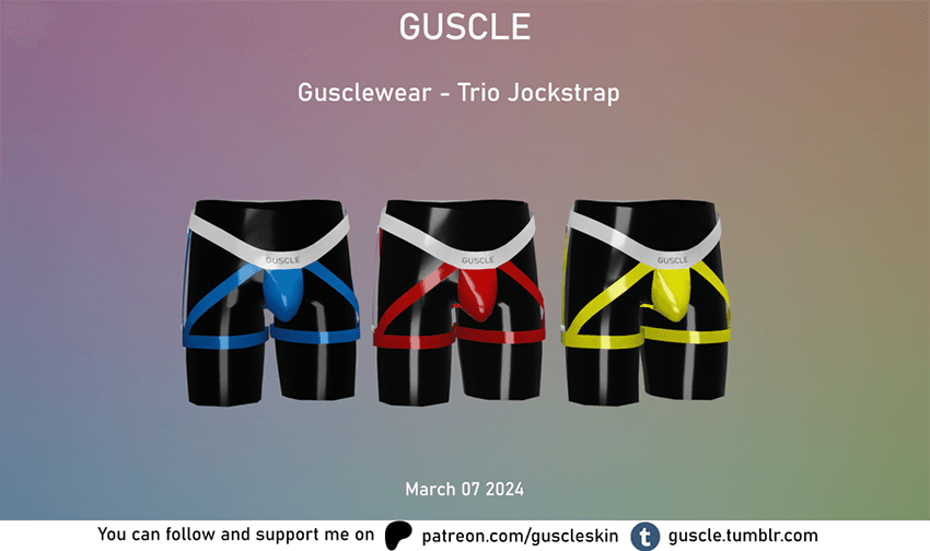 Gusclewear - Trio Jockstrap - The Sims 4 Create a Sim - CurseForge