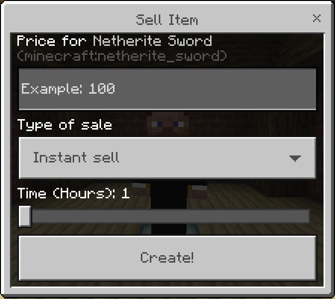 Hurglet's Auction House - Minecraft Bedrock Addons - CurseForge