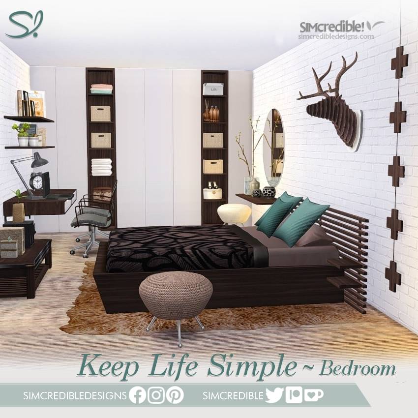Keep Life Simple - Bedroom 🛌🏼 - The Sims 4 Build / Buy - CurseForge