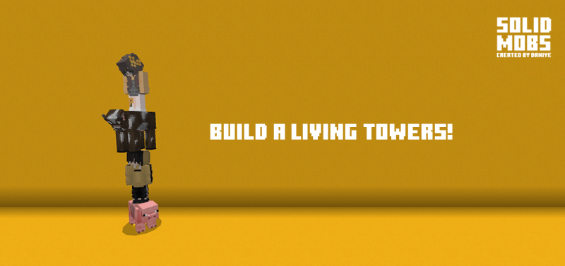 Solid Mobs - Minecraft Bedrock Addons - CurseForge