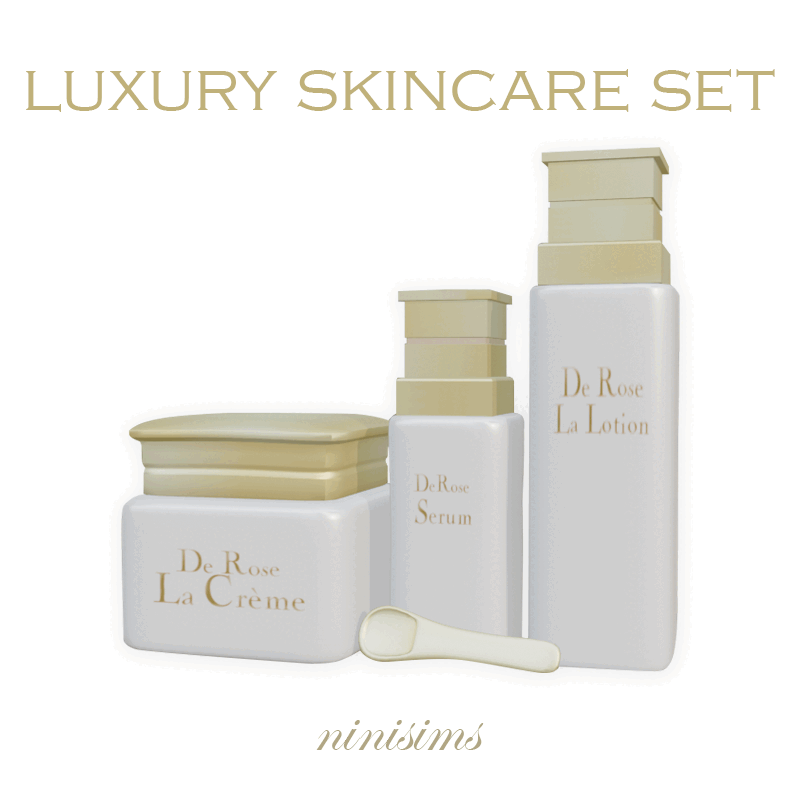 Luxury Skincare Set - The Sims 4 Build / Buy - CurseForge