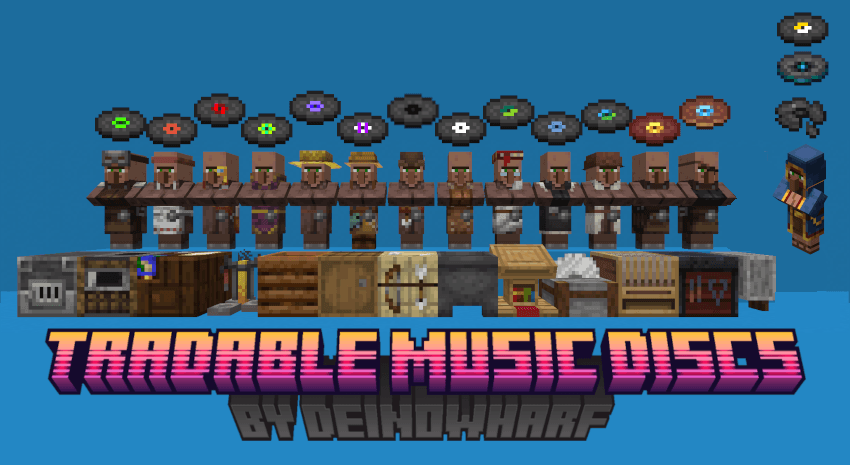 Tradable Music Discs! - Minecraft Mods - CurseForge