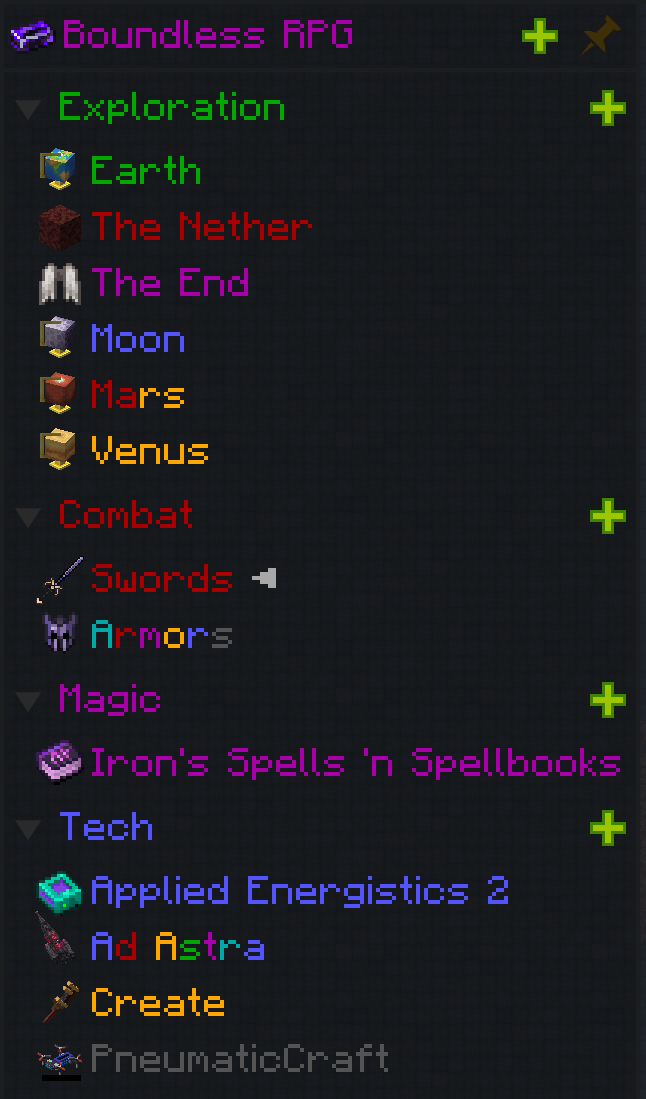 Boundless RPG - Minecraft Modpacks - CurseForge