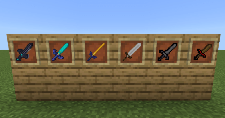 better minecraft swords - Minecraft Bedrock Texture Packs - CurseForge