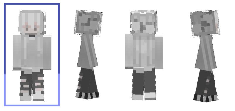 White Gunner - Minecraft Bedrock Skins - CurseForge