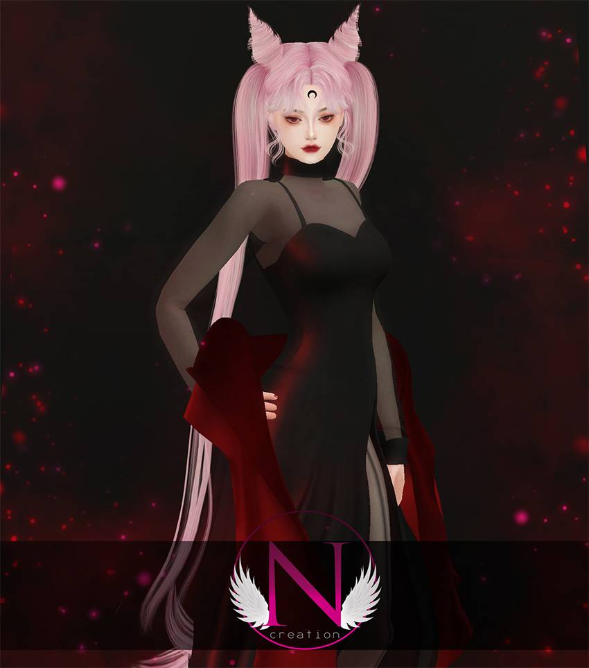 NILYN HAIR SEP182024 BLACK LADY - The Sims 4 Create a Sim - CurseForge