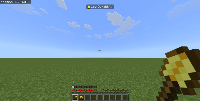 Item Durability Alert - Minecraft Bedrock Texture Packs - CurseForge