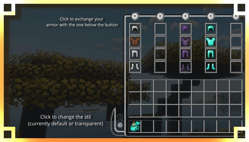 Portable Wardrobes (Easy Armor Swap) - Minecraft Mods - CurseForge