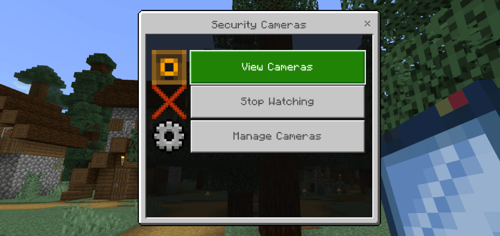 Security Cameras v2.0 - Minecraft Bedrock Addons - CurseForge