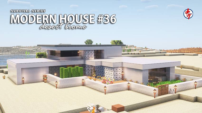 Survival Modern House #36 (Achievements On) Minecraft Map