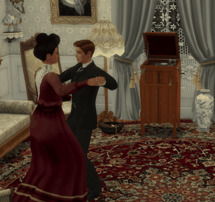 "Her Mistress' Voice" - Animated Gramophone - The Sims 4 Build / Buy ...